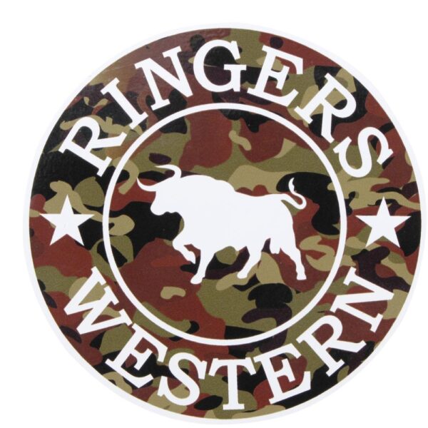 Ringers Western Camo Logo Sticker | Pakenham Western