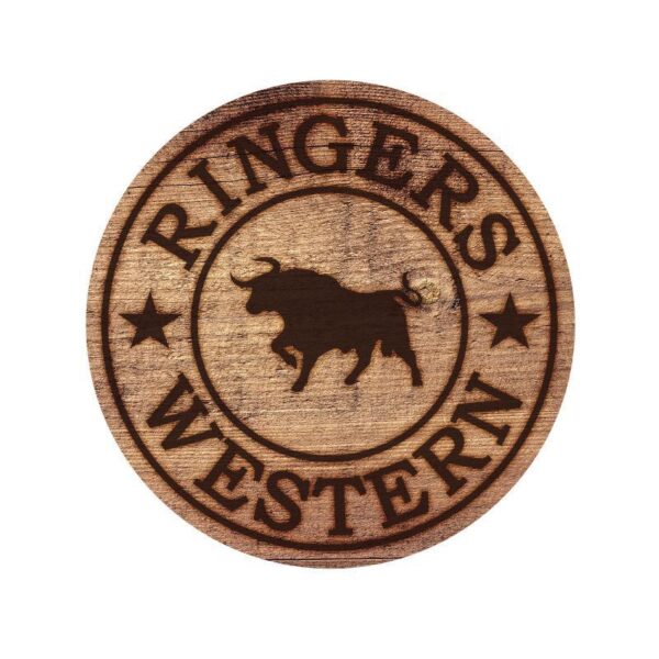 Ringers Western Wood Logo Sticker | Pakenham Western