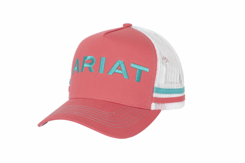 Ariat Cap 'Patriot Trucker' Raspberry AC2211 | Pakenham Western