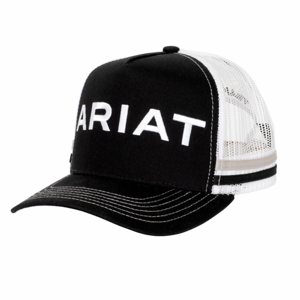 Ariat Cap 'Patriot Trucker' Black AC2209 | Pakenham Western