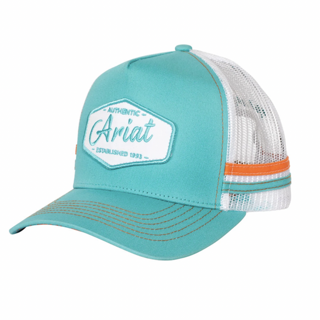 Ariat Cap 'Est Patch' Trucker Pool Green AC2208 | Pakenham Western