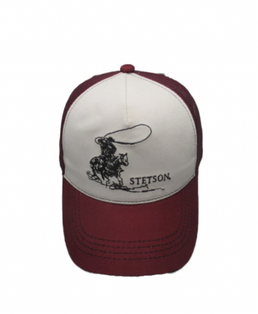 Stetson Trucker Cap Lasso Red | Pakenham Western