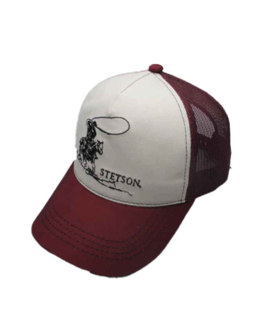 Stetson Trucker Cap Lasso Red | Pakenham Western