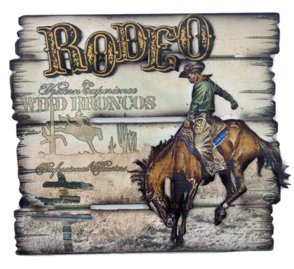 Rodeo Wall Mount Sign 7074 | Pakenham Western