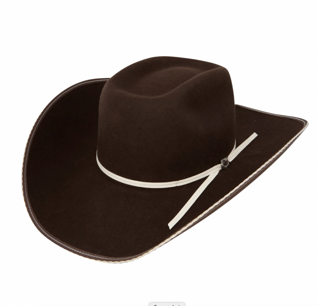 Resistol 'Snake Eyes' Felt Hat 4X Cordova RWSNEYB784208 | Pakenham Western