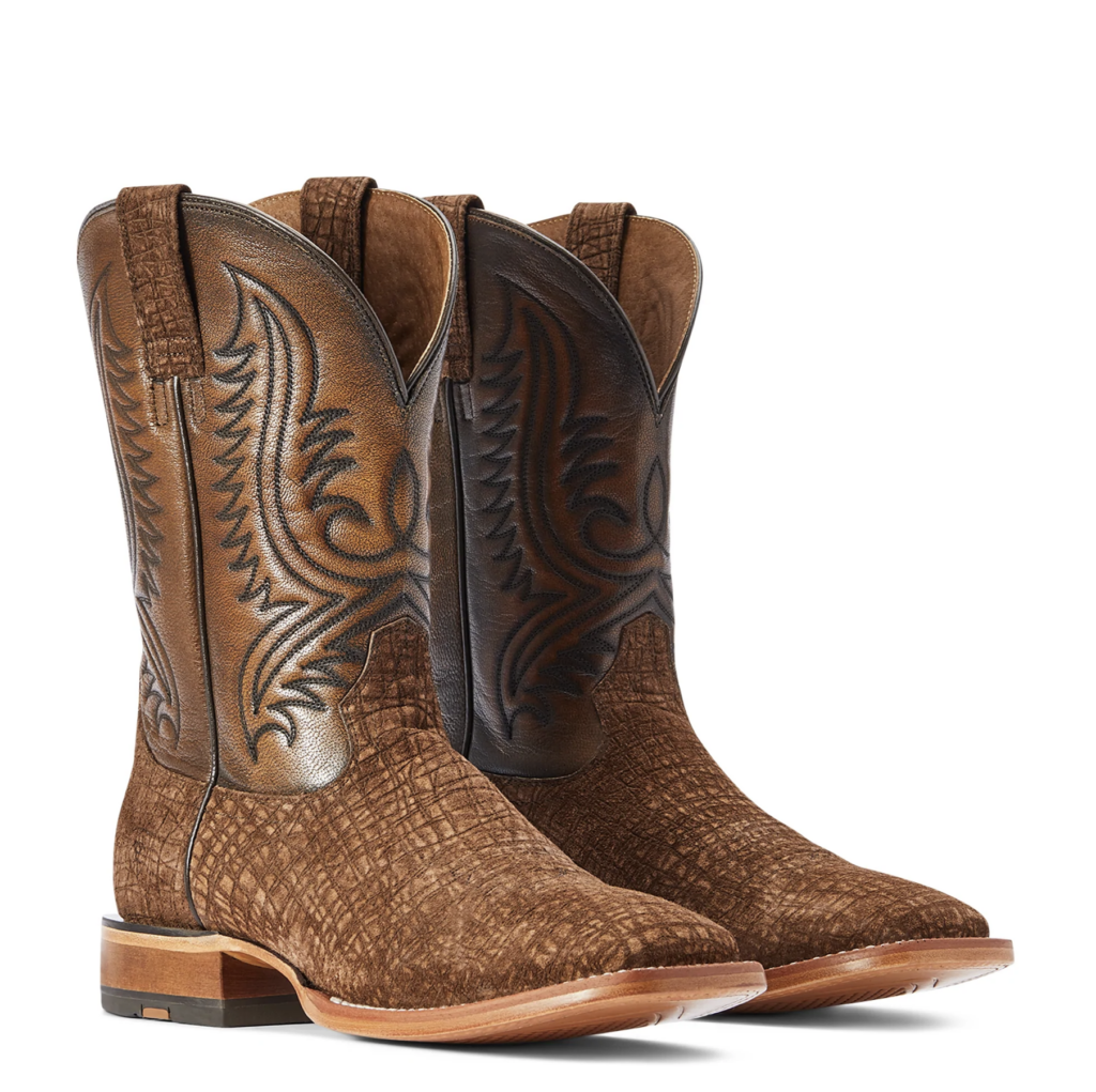 Ariat® Men's Boots 'Circuit Paxton' Antique Tan Hippo Print/Copper ...