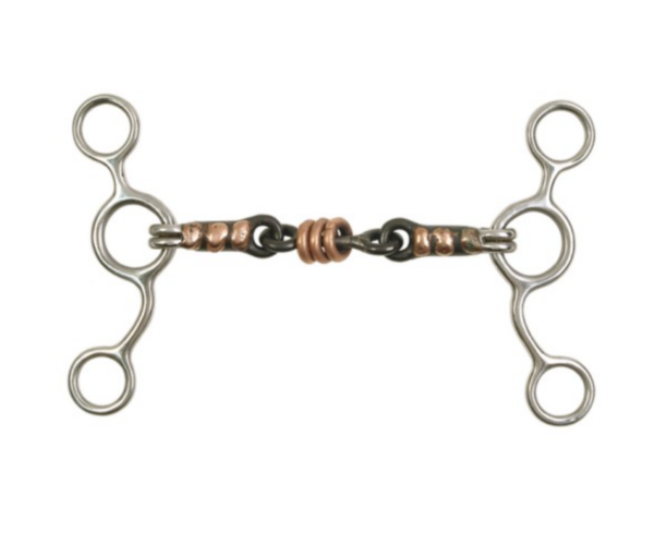 Pro-Trainer Snaffle Bit w/Sweet Iron & Copper Mouth | Pakenham Western