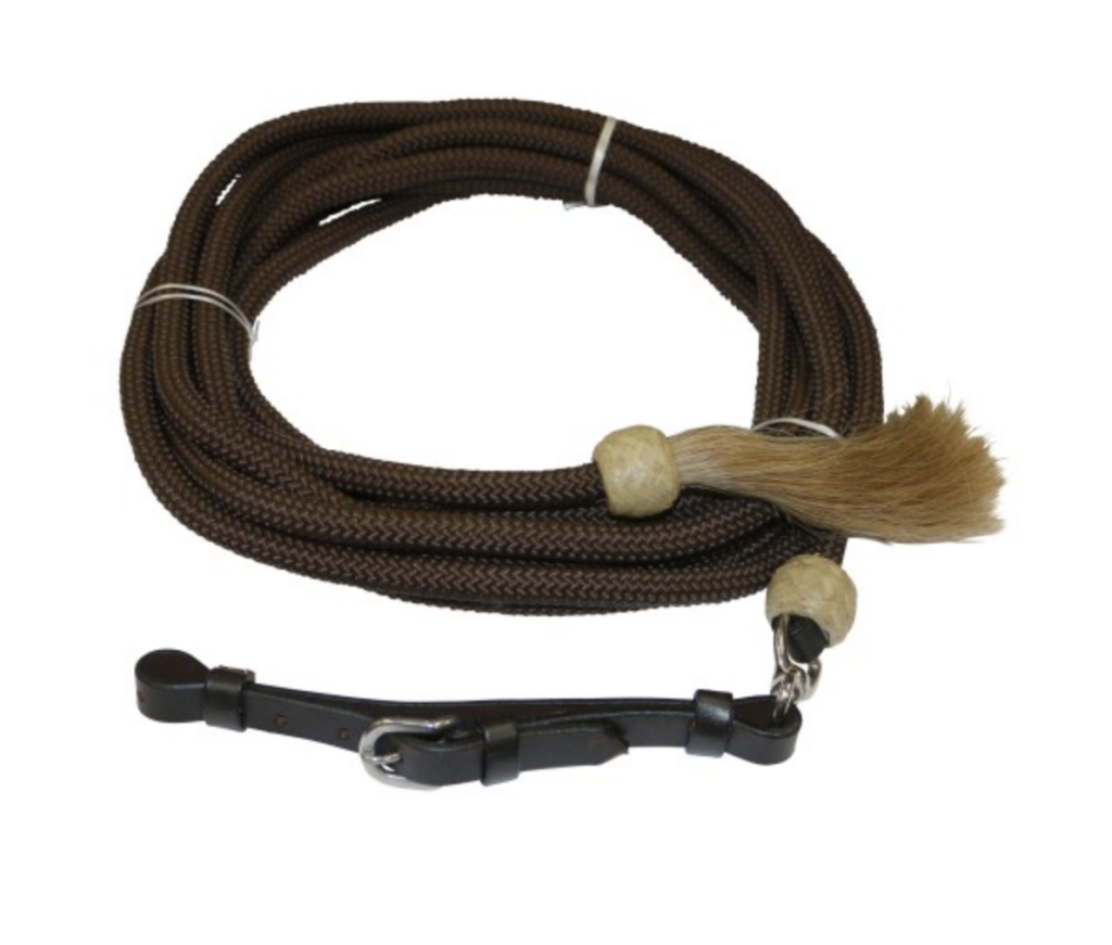 Fort Worth Mecate Lunge Line w/Horsehair - 22' long | Pakenham Western