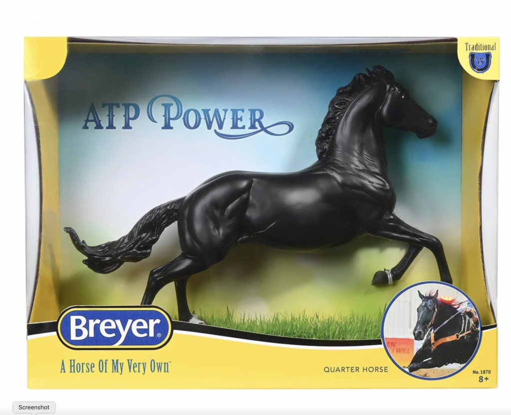 Breyer Traditional 'ATP Power' Barrel Racer Quarter Horse TBT1870 ...