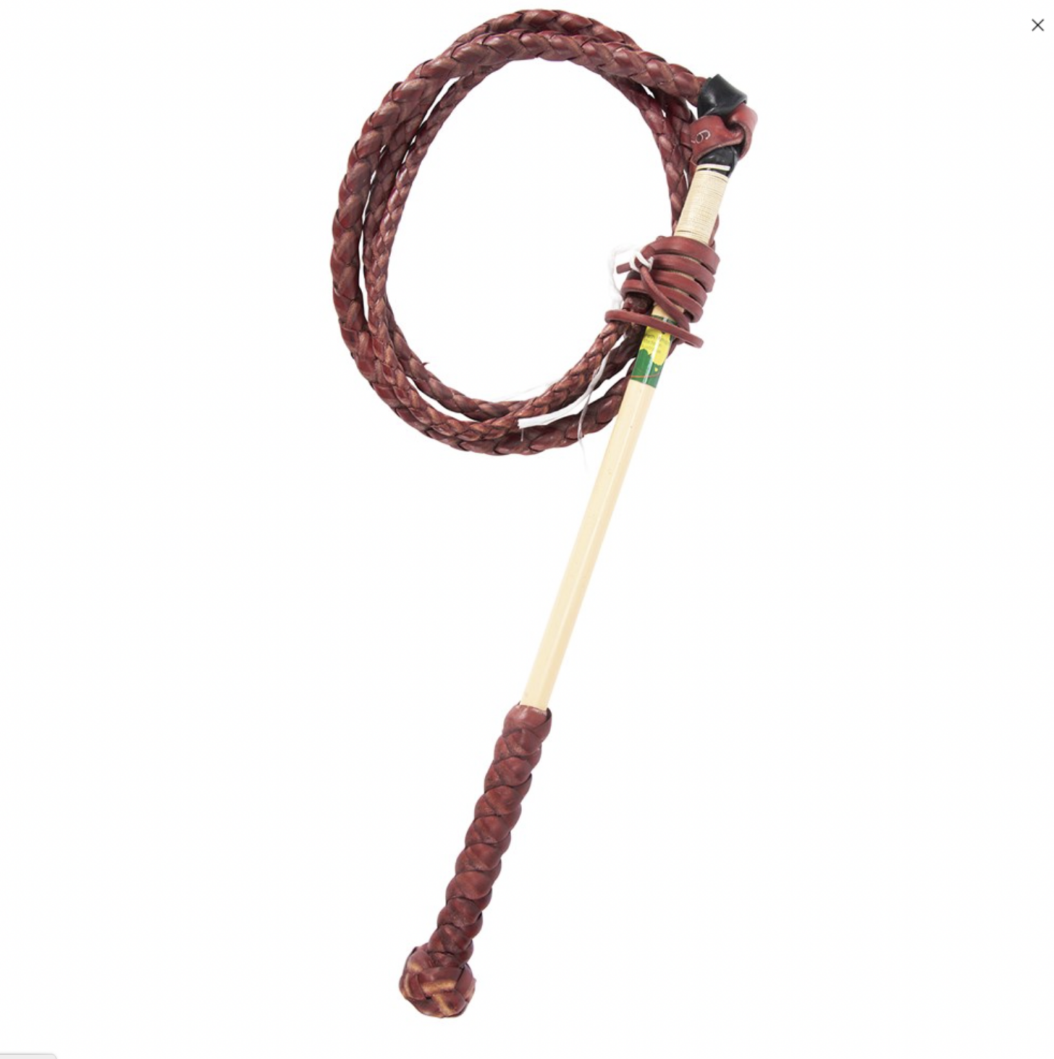 Nemeth Whips Redhide Stock Whip 8'x 4 Plait WHP3650 | Pakenham Western