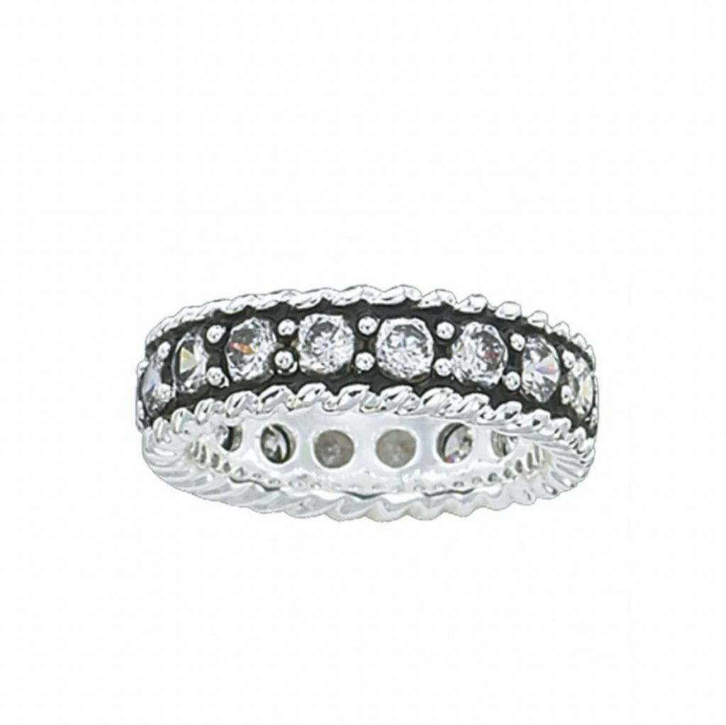 Montana Silversmiths 'Crystal Shine' Band Ring RG10CZ | Pakenham Western
