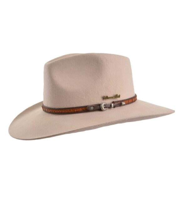 Thomas Cook Fitzroy Wool Felt Hat Bone | Pakenham Western