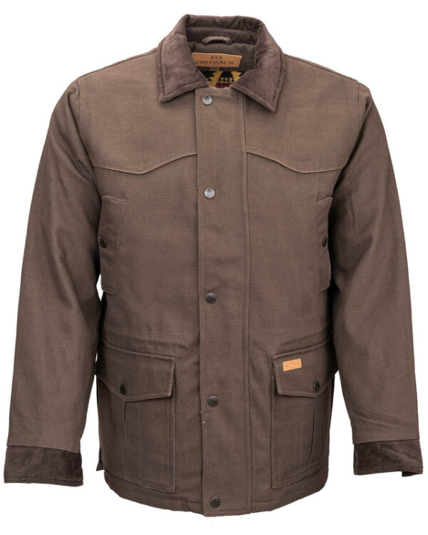 Outback Trading Men's Jacket 'Cattleman' Brown 29757 | Pakenham Western