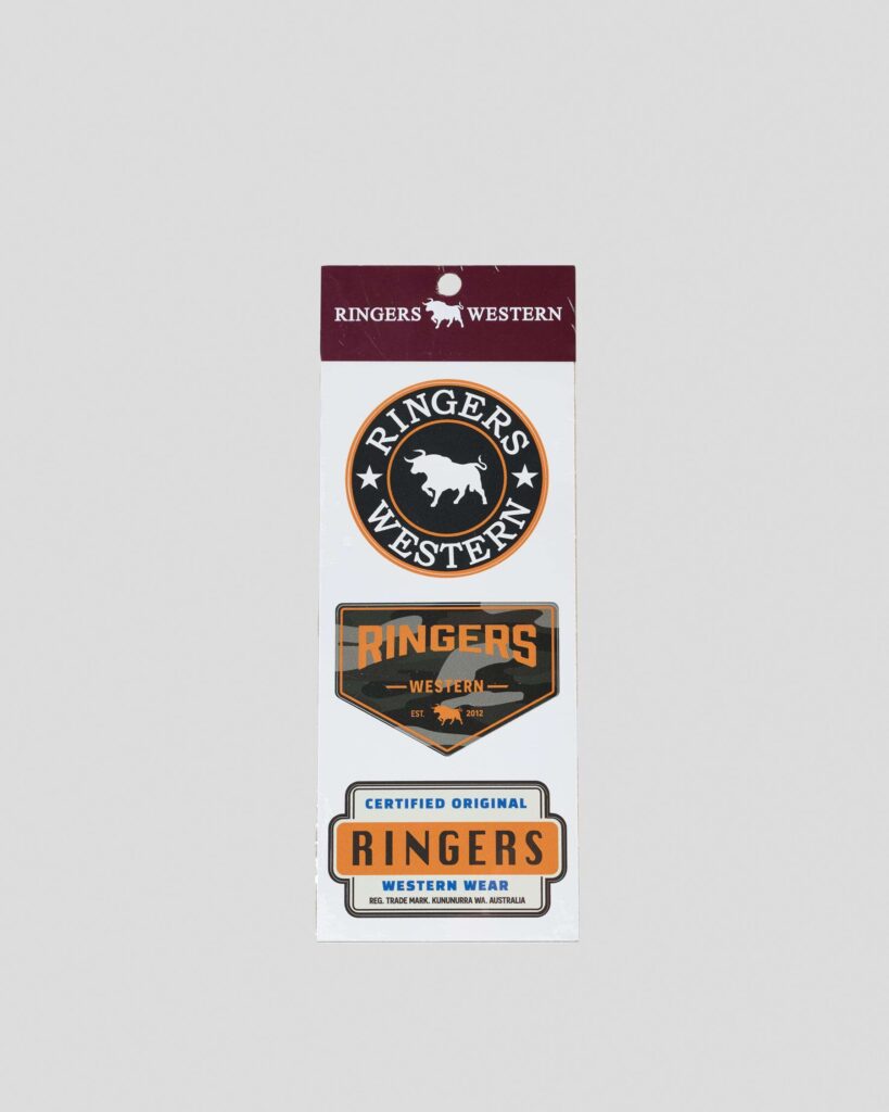 Ringers Western 3 Pack Logo Stickers | Pakenham Western